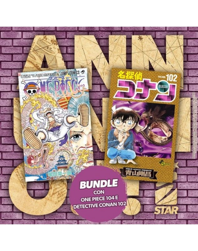 Detective Conan + One Piece Bundle (Detective Conan 102 + One Piece 104 ...