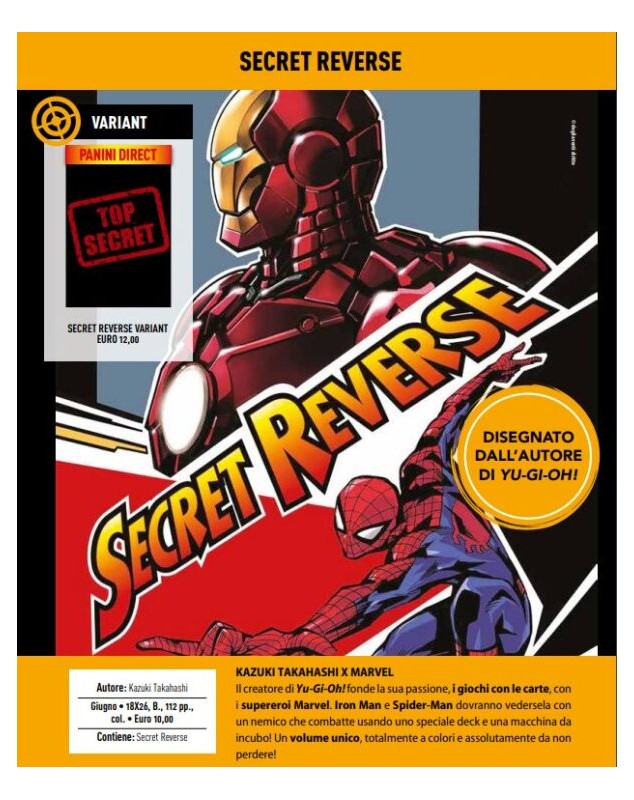 Secret Reverse – Volume Unico – Variant – Panini Comics – Italiano